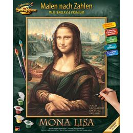 Schipper Malen nach Zahlen &raquo;Meisterklasse Premium - Mona Lisa&laquo; Made in Germany bunt Karton Einheitsgr&ouml;&szlig;e