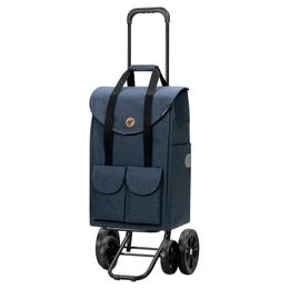 Andersen Einkaufstrolley &raquo;Quattro Shopper Jacob&laquo; blau Polyester