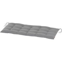 siena GARDEN Bankauflage &raquo;ATRIA, 140 cm&laquo; Dessin Uni, aus 100% recyceltem Polyester, in verschiedenen Farben silber Polyester B/H/T: 48cm x 6cm x 120cm