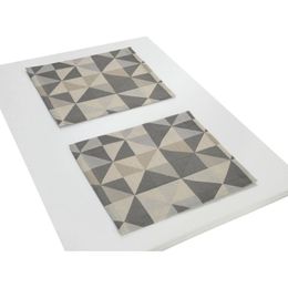Adam Platzset &raquo;Bio Bel&laquo; schwarz Obermaterial: 100% Baumwolle B/L: 30cm x 40cm, 2 Stk., Bio-Baumwolle