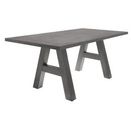 M&auml;usbacher Esstisch &raquo;Mister&laquo; Gestell in A-Form grau B/H/T: 180cm x 75cm x 90cm, Gestell: Graphitfarben