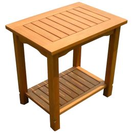 Garden Pleasure Gartentisch &raquo;SANTA CRUZ&laquo; braun B/H/T: 35cm x 50cm x 50cm