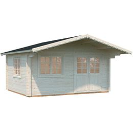 Palmako Gartenhaus &raquo;Helena&laquo; 15,1 qm transparent Massivholz Fu&szlig;boden im Gartenhaus, ohne Dacheindeckung
