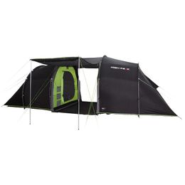High Peak Tunnelzelt &raquo;Tauris 6&laquo; 6 Personen Set, mit Transporttasche bunt B/H/L: 240cm x 200cm x 620cm Tunnelzelt