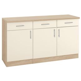 Wiho-K&uuml;chen wiho K&uuml;chen Unterschrank &raquo;Kiel&laquo; 150 cm breit beige