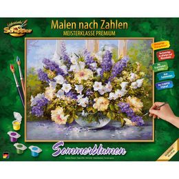 Schipper Malen nach Zahlen &raquo;Meisterklasse Premium - Sommerblumen&laquo; Made in Germany bunt Einheitsgr&ouml;&szlig;e