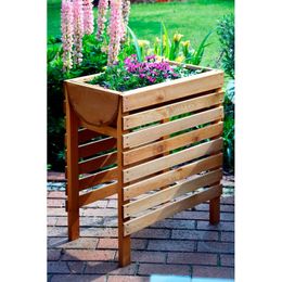 Dobar Hochbeet &raquo;Gr. M&laquo; BxTxH: 58x36x71 cm braun Holzwerkstoff B/H/T: 58cm x 71cm x 36cm