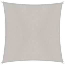 Windhager Sonnensegel &raquo;Cannes Quadrat&laquo; 5x5m, grau grau Polyester B/T: 500cm x 500cm