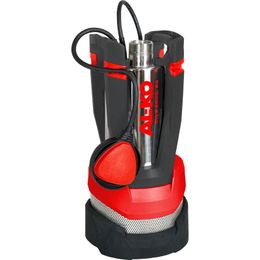 Al-Ko Tauchdruckpumpe &raquo;DIVE 6500/34&laquo; 1000 Watt rot Edelstahlfiltersieb am Pumpenfu&szlig;, inkl. Schwimmerschalter zum automatischen Ein- und Ausschalten 