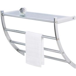 Wenko Handtuchhalter &raquo;Pescara&laquo; silber Metall Einheitsgr&ouml;&szlig;e