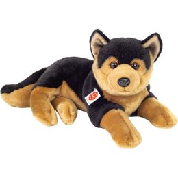 HERMANN TEDDY ORIGINAL Kuscheltier &raquo;Sch&auml;ferhund 45 cm&laquo; zum Teil aus recyceltem Material braun Einheitsgr&ouml;&szlig;e Kuscheltier