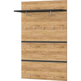Germania Garderobenpaneel &raquo;Lissabon&laquo; grau Holzwerkstoff B/H/T: 96cm x 148cm x 30cm