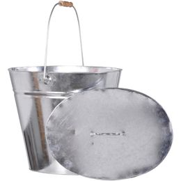 FIREFIX Aufbewahrungsbox oval, 22 l silber Stahl