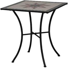 siena GARDEN Gartentisch &raquo;Stella&laquo; 64x64x71 cm grau B/H/T: 71cm x 64cm