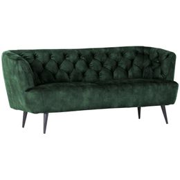 GUTMANN FACTORY K&uuml;chensofa &raquo;Kelly&laquo; gr&uuml;n 100% Polyester B/H/T: 190cm x 83cm x 70cm, Veloursstoff