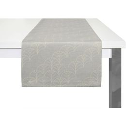 Adam Tischl&auml;ufer &raquo;Argentinian Criolla Light&laquo; grau Baumwolle B/L: 50cm x 150cm, eckig
