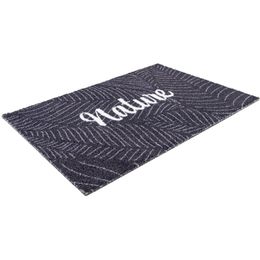 PRIMAflor-Ideen in Textil Fu&szlig;matte &raquo;Schmutzfangmatte COUNTRY, Nature&laquo; rechteckig 7 mm H&ouml;he Schmutzfangmatte, Kokos-Optik, mit Spruch, rutschhemmend, 