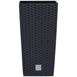 Prosperplast Pflanzk&uuml;bel &raquo;Rato square&laquo; BxTxH: 22,5x22,5x42,1 cm grau Kunststoff B/H/T: 42,1cm x 22,5cm
