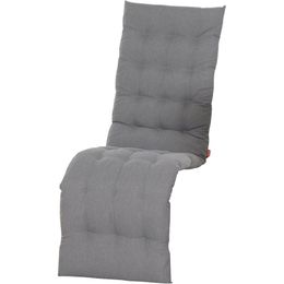 siena GARDEN Liegenauflage &raquo;ATRIA Relaxauflage, 170 cm&laquo; Dessin Uni, aus 100% recyceltem Polyester, in verschiedenen Farben silber Polyester B/H/T: 48cm x 6cm x 