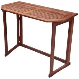 Garden Pleasure Gartentisch &raquo;SANTAFE&laquo; braun B/H/T: 50cm x 75cm x 100cm