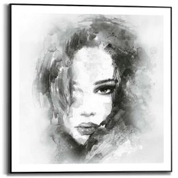 Reinders Poster &raquo;Frau&laquo; schwarz MDF B/H/T: 50cm x 50cm x 1,6cm