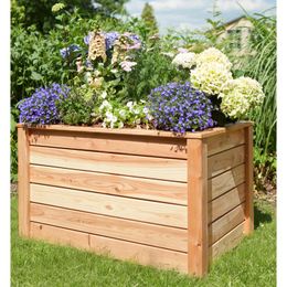 Konifera Hochbeet BxTxH: 105x65x60 cm beige Holzwerkstoff B/H/T: 105cm x 60cm x 65cm