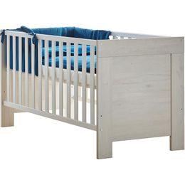 Arthur Berndt Babybett &raquo;Til&laquo; Made in Germany wei&szlig; Holzwerkstoff, Massivholz Liegefl&auml;che B/L: 70cm x 140cm, kein H&auml;rtegrad