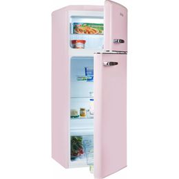 Amica K&uuml;hl-/Gefrierkombination &raquo;KGC 15636 P&laquo; 144 cm hoch 55 cm breit rosa