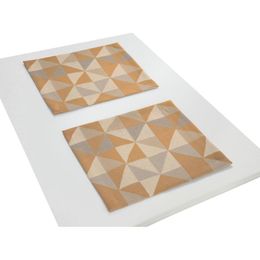 Adam Platzset &raquo;Bio Bel&laquo; gelb Obermaterial: 100% Baumwolle B/L: 30cm x 40cm, 2 Stk., Bio-Baumwolle