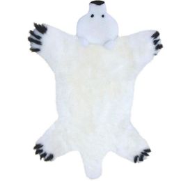 Heitmann Felle Fellteppich &raquo;B&auml;r&laquo; fellf&ouml;rmig 40 mm H&ouml;he Kinderteppich, echtes Lammfell, Kinderzimmer wei&szlig; Lammfell B : 80cm 1 Stk., 40mm, L: 130cm