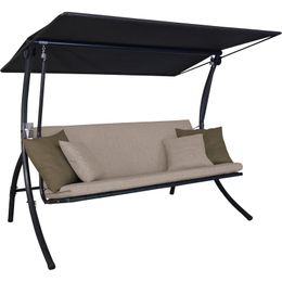 Angerer Hollywoodschaukel &raquo;Motion Smart sand&laquo; beige Obermaterial: 100% Polyester Einheitsgr&ouml;&szlig;e