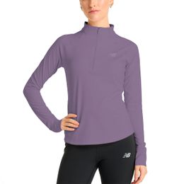 New Balance Harmony Half Zip Shirt Damen