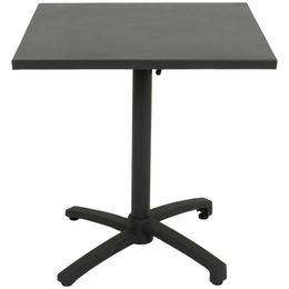Garden Pleasure Gartentisch &raquo;TREVISO&laquo; klappbar grau Aluminium B/H/T: 74cm