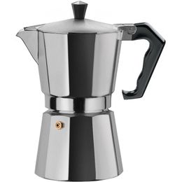 gnali & zani Espressokocher &raquo;brasil&laquo; Aluminium, auch als Camping-Kocher geeignet, Made in Italy grau 9