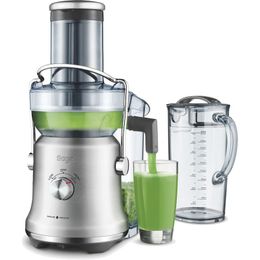 Sage Entsafter &raquo;SJE530BSS4 the Nutri Juicer Cold Plus&laquo; 1300 W Geb&uuml;rstetes Edelstahlgrau silber Einheitsgr&ouml;&szlig;e Entsafter