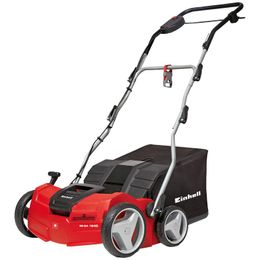 Einhell Elektro-Vertikutierer / L&uuml;fter &raquo;GE-SA 1640&laquo; rot H&ouml;henverstellbarer und klappbarer F&uuml;hrungsholm
