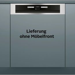 Bauknecht teilintegrierbarer Geschirrsp&uuml;ler &raquo;BBO 3O41 PLT&laquo; 14 Ma&szlig;gedecke silber Sensor-Programm &ndash; perfekte Reinigungsergebnisse bei effizientem Wasser