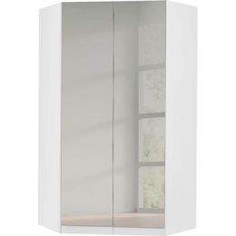 Rauch Eckkleiderschrank &raquo;Kleiderschrank Schrank Eckschrank Ankleide Garderobe CELLE&laquo; Schenkelma&szlig;: 117x117 cm, H&ouml;he 197/210 cm, optional mit Spiegel 