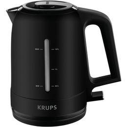 Krups Wasserkocher &raquo;BW2448 Pro Aroma&laquo; 1,6 l 2400 W Beleuchteter Ein-/ Ausschalter, Schwarz schwarz Wasserkocher