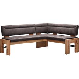 K+w Komfort & Wohnen K+W Komfort & Wohnen Eckbank &raquo;Floyd&laquo; Stauraumbank, langer Schenkel rechts oder links in 2 Qualit&auml;ten braun 520: Microfaser, 100% Polyester; 760: 