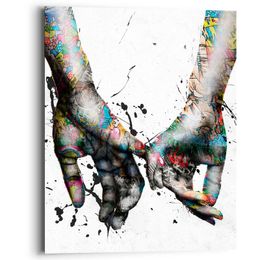 Reinders Deco-Panel &raquo;Liebe&laquo; bunt Holzwerkstoff B/H/T: 40cm x 50cm x 2cm