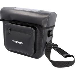 FISCHER BIKE FISCHER Fahrrad Lenkertasche &raquo;PLUS Terra&laquo; schwarz B/H/T: 30cm x 25cm x 14cm Lenkertasche
