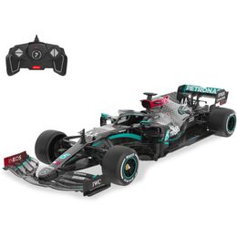 Jamara RC-Auto &raquo;Mercedes-AMG F1 W11 EQ Performance 1:18, 2,4 GHz&laquo; offiziell lizenziert schwarz Einheitsgr&ouml;&szlig;e RC-Auto