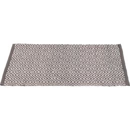 Wenko Badematte &raquo;Turpan&laquo; H&ouml;he 8 mm BxL: 50 x 80 cm wei&szlig; rechteckig (50cm x 80cm ), 1 Stk.