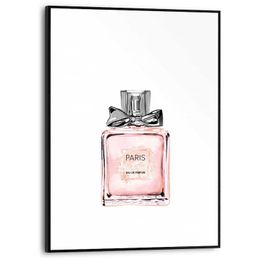 Reinders Poster &raquo;Parf&uuml;mflasche&laquo; rosa MDF B/H/T: 30cm x 40cm x 1,6cm