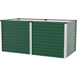 Vitavia Hochbeet &raquo;Meta 858&laquo; BxTxH: 96x188x86 cm, seegras/alu gr&uuml;n B/H/T: 96,17cm x 86cm x 187,68cm