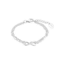 s.Oliver Damen s.Oliver Armband &raquo;2034972&laquo; mit Glasstein grau
