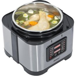 Steba Dampfdruck-Kocher &raquo;DD 1&laquo; 800 W 9 Automatikprogramme, 5 Liter Sch&uuml;ssel schwarz Einheitsgr&ouml;&szlig;e