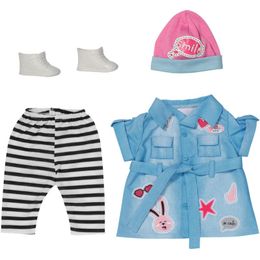 Baby Born Puppenkleidung &raquo;Deluxe Jeans Kleid, 43 cm&laquo; bunt Einheitsgr&ouml;&szlig;e Puppenkleidung