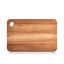 zeller Schneidebrett jedes St&uuml;ck ein Unikat beige Massivholz B/H/L: 27cm x 2cm x 41cm